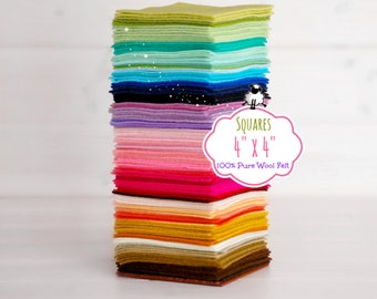 Felted wool fabric | Etsy