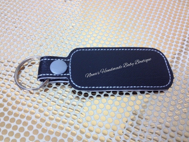 BLANK In The Hoop Snap Rivet Key Fob DIGITAL Embroidery blank-in-the-hoop-snap-rivet-key-fob-digital-embroidery
