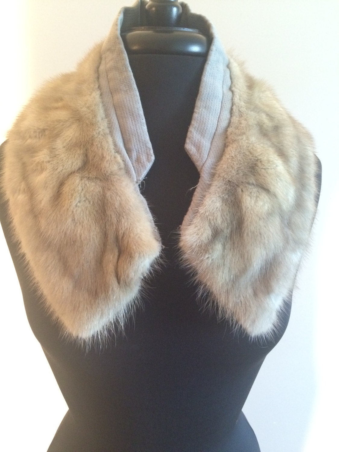 50’s Grey Mink Fur Collar – Haute Juice