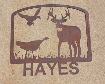 Hunting sign | Etsy