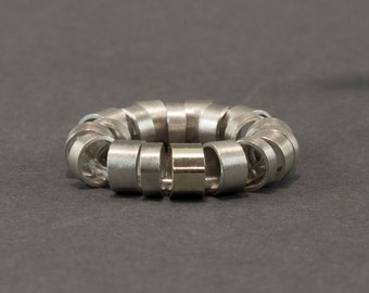 Unique tube ring related items | Etsy