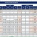 Employee Staff Time Sheet and Calendar reusable Microsoft