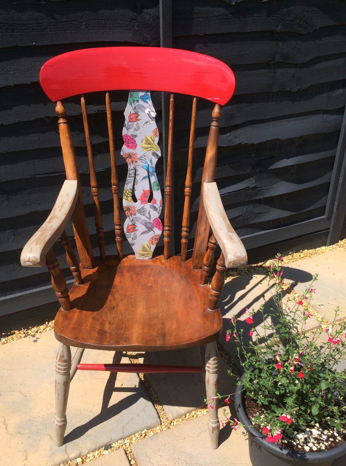 Old Oak Fiddle Back Chair – Haute Juice