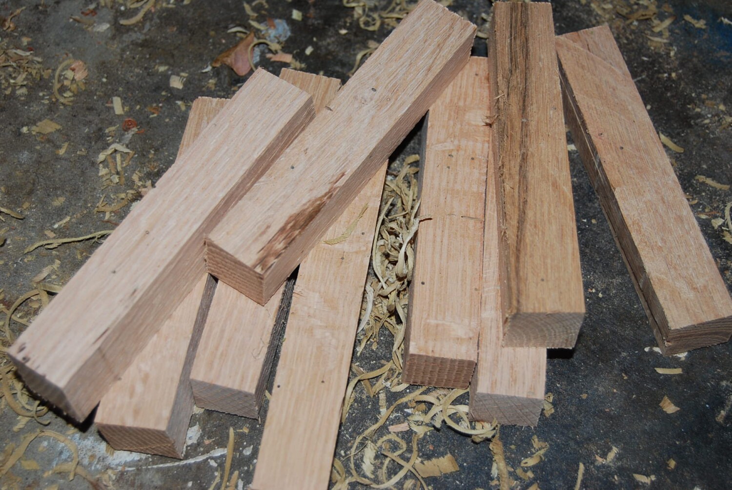 Live oak pen turning blanks 1 inch by 1 inch by 6 inches