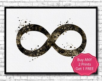 Infinity symbol art | Etsy