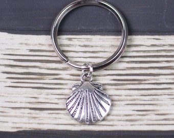 Sea shell keychain | Etsy