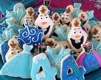 Frozen cookies | Etsy