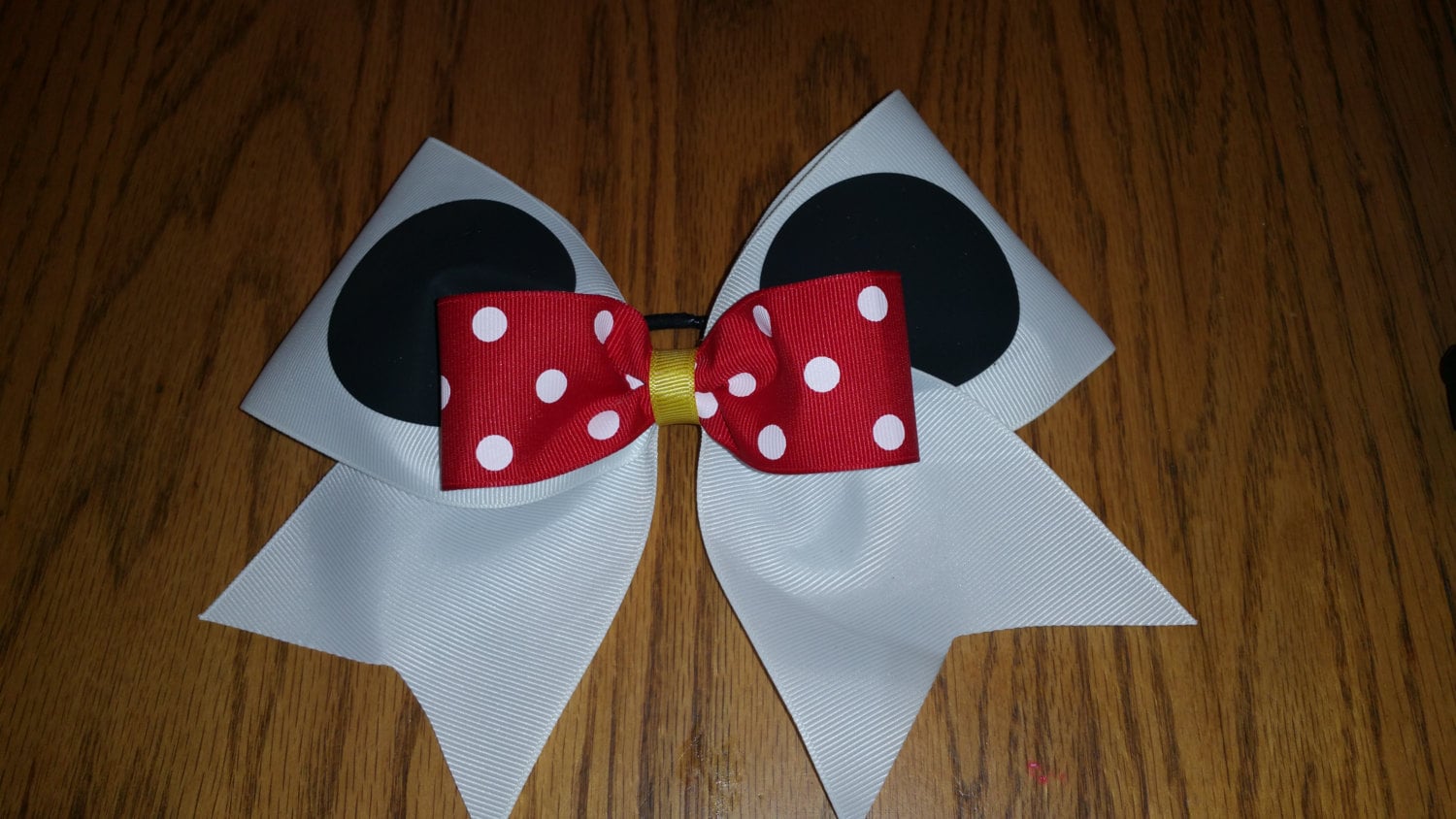 Disney Cheer Bow by BowdaciousCheerBows on Etsy