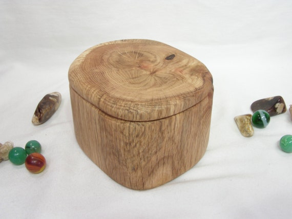 Oak Tree Branch Wood Box wooden jewelry box 5th wedding