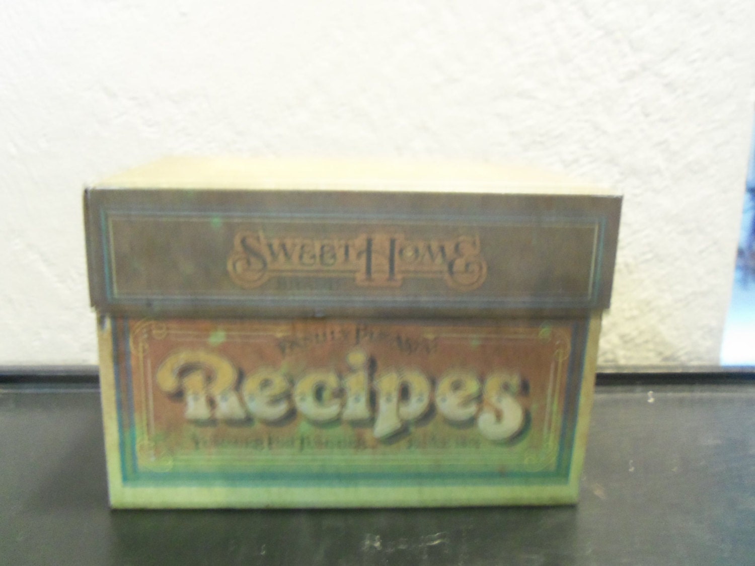 Ballonoff Home Products Sweet Home Brand 1970’s Recipe Box – Haute Juice