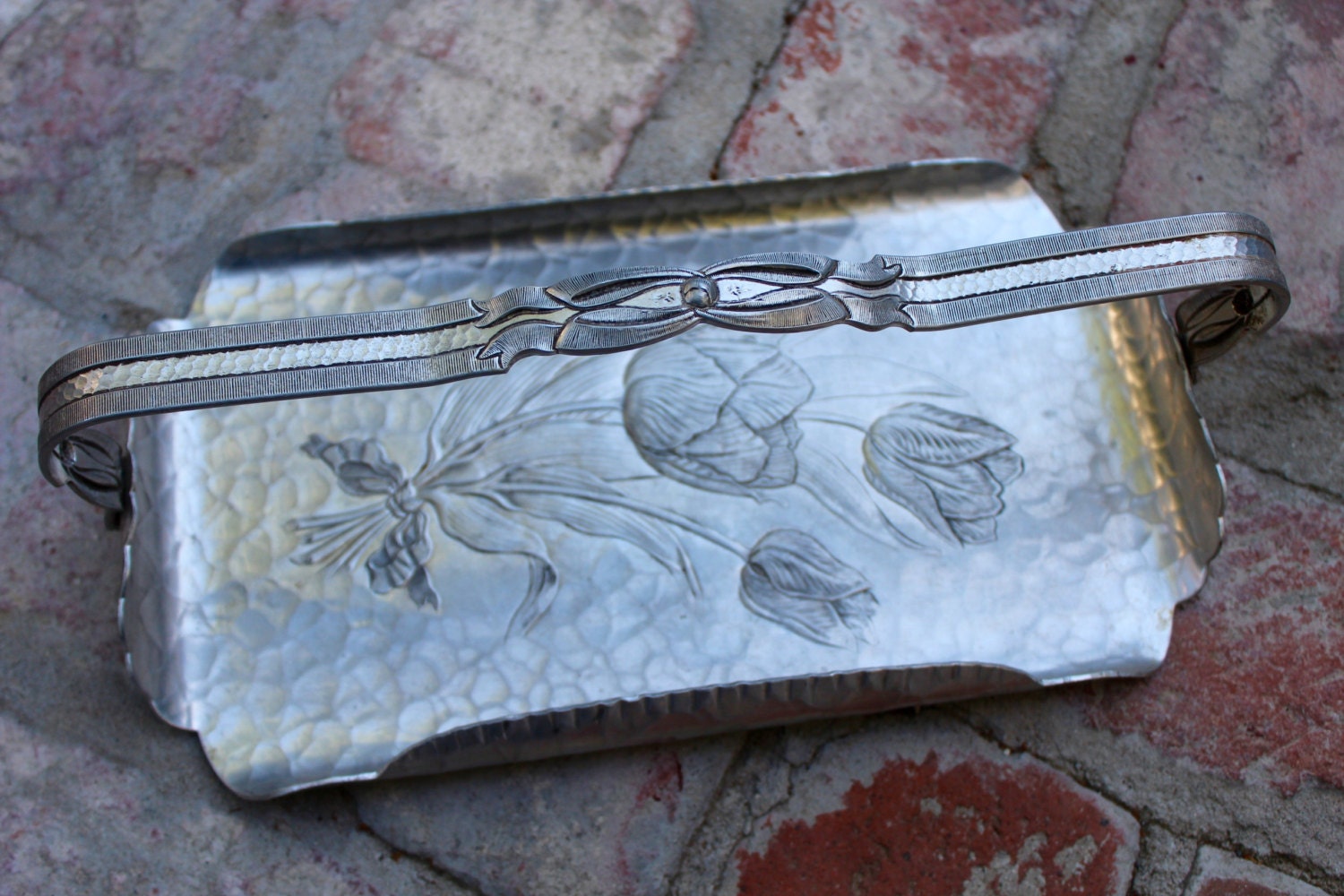 Vintage Rodney Kent Hand Wrought Creations 420 Hammered