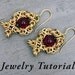 Beaded Fish Earrings Jewelry Tutorial by Davidchain on Etsy
