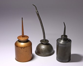 Vintage Oil Can Collection