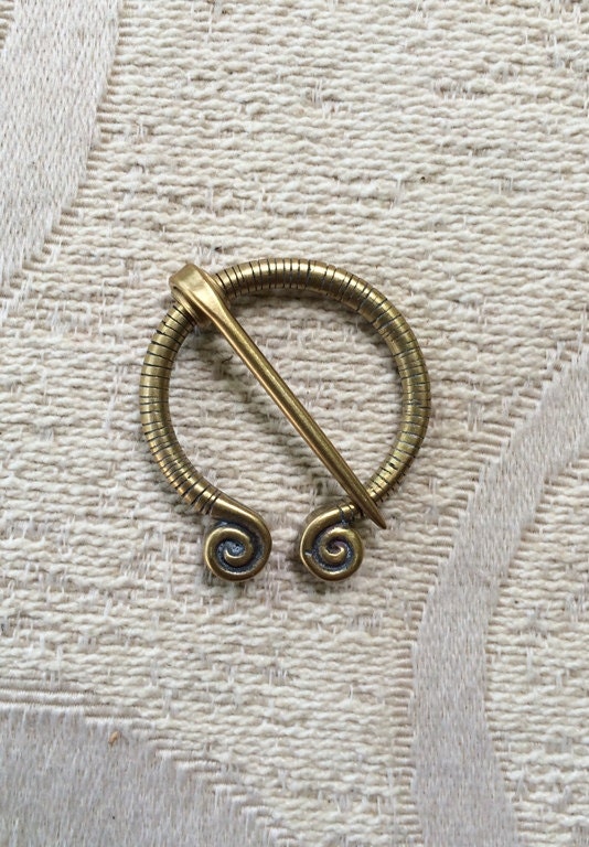 Viking penannular Shawl Pin