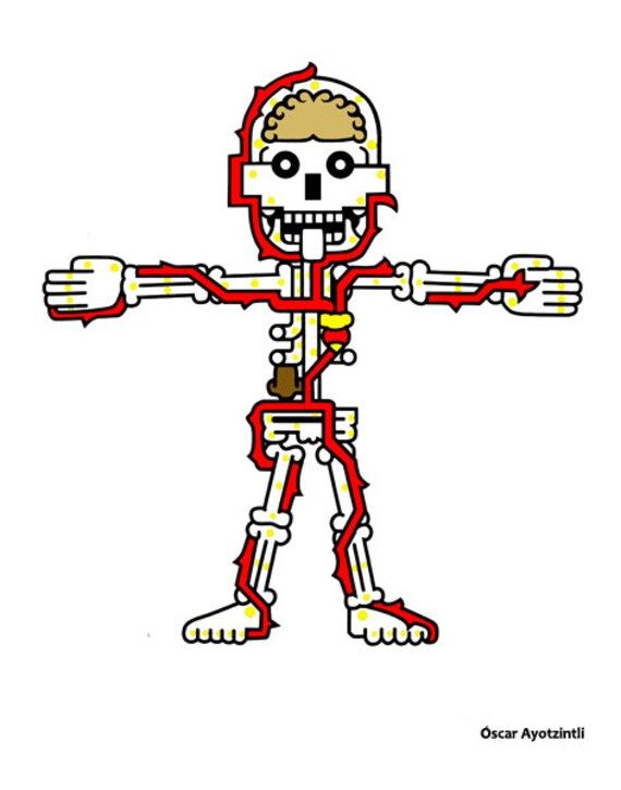 tonalli limited edition serigraph by tlakuilokalli on Etsy