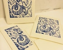 Unique mermaid linocut related items | Etsy