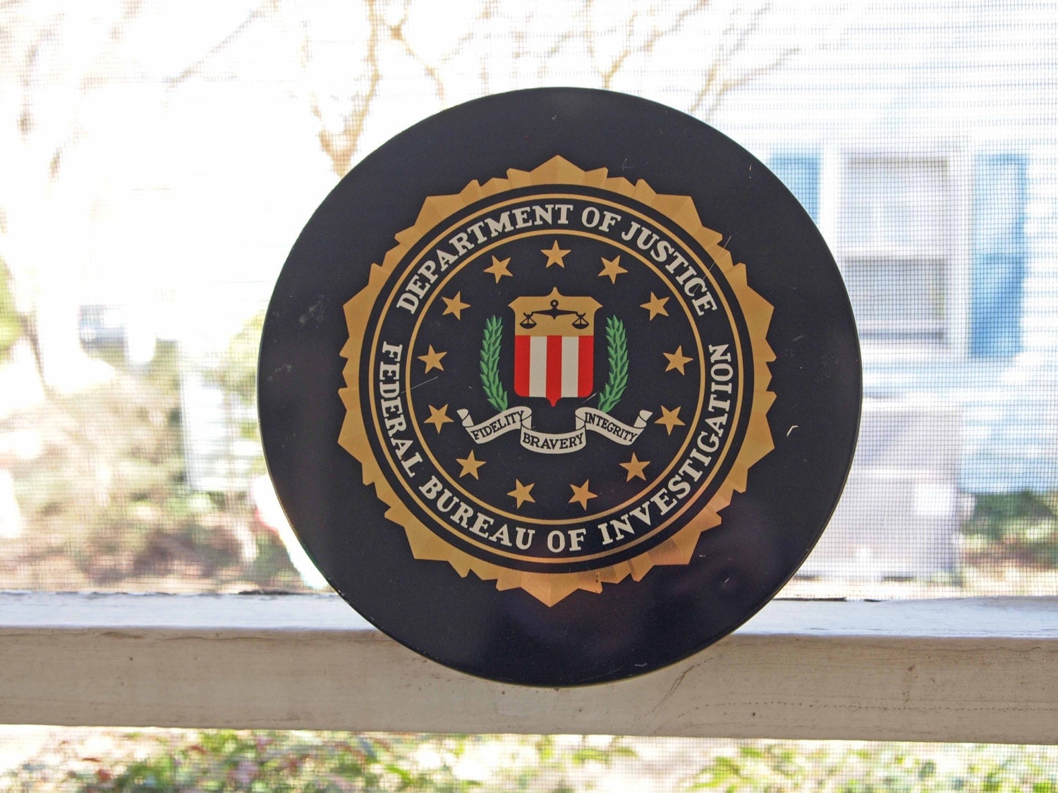 Tin, Cookie Tin, FBI Tin, Tin Box, Keepsake Box, Decorative Tin, Police ...