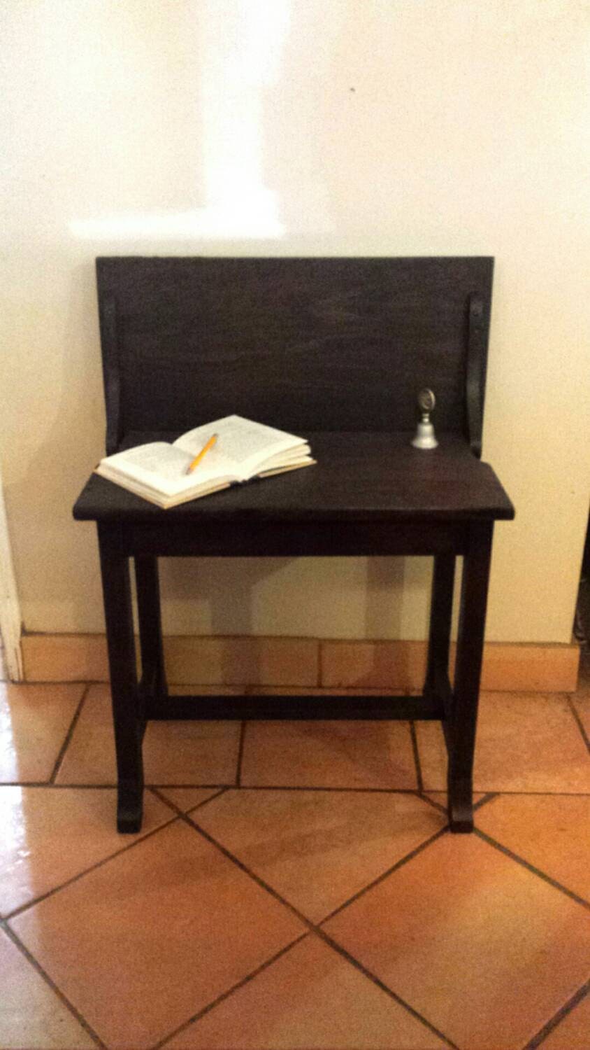 Antique Flip Top Writing or School Desk or Game Table – Haute Juice