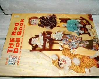 Vintage rag doll | Etsy