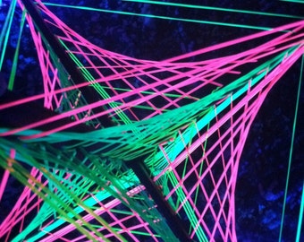 String Art UV String Art & Hula Hoops by StringArtIncident