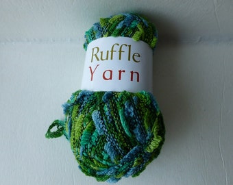 Ruffle yarn | Etsy