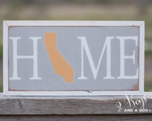 Popular items for home state sign on Etsy