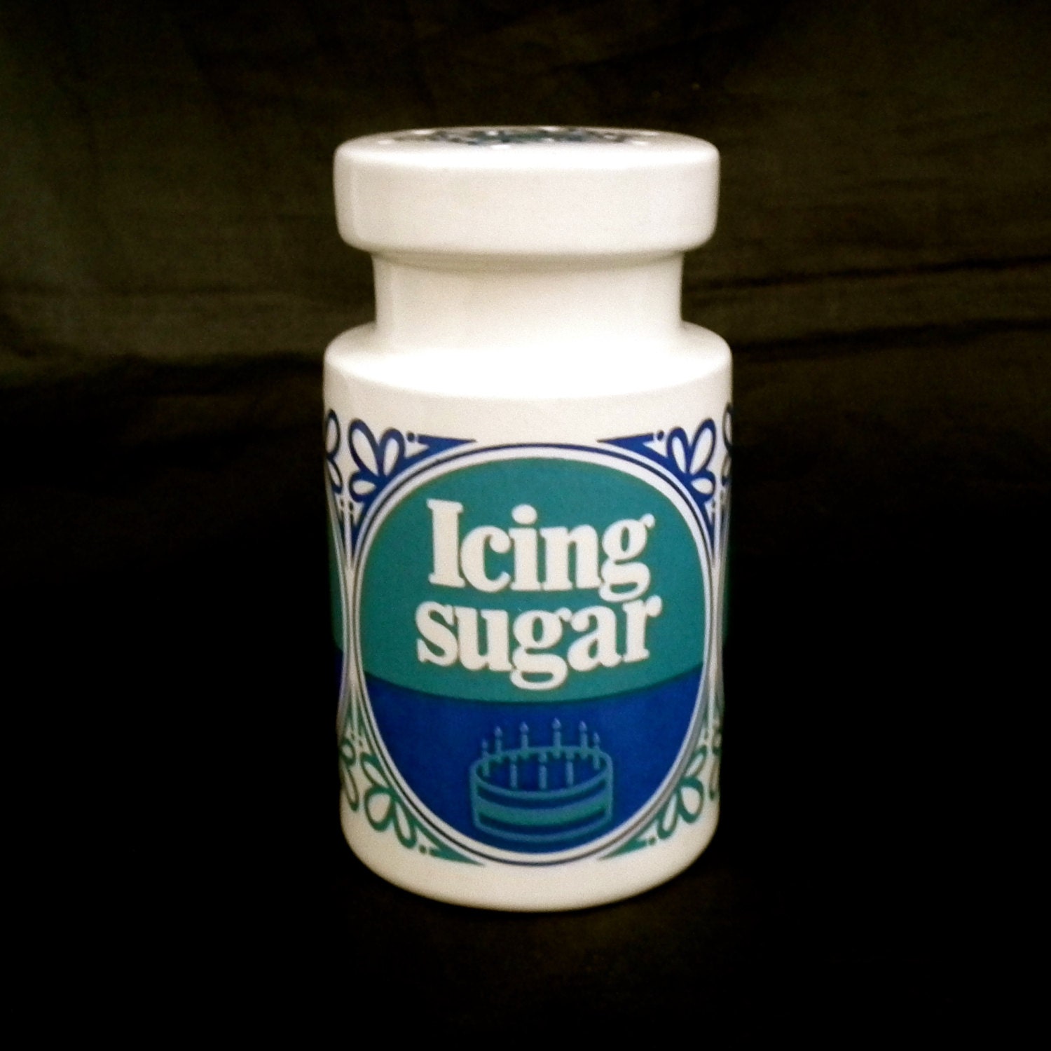 Vintage Lord Nelson Icing Sugar Pot, Sugar Sifter, Sugar Shaker, Retro ...