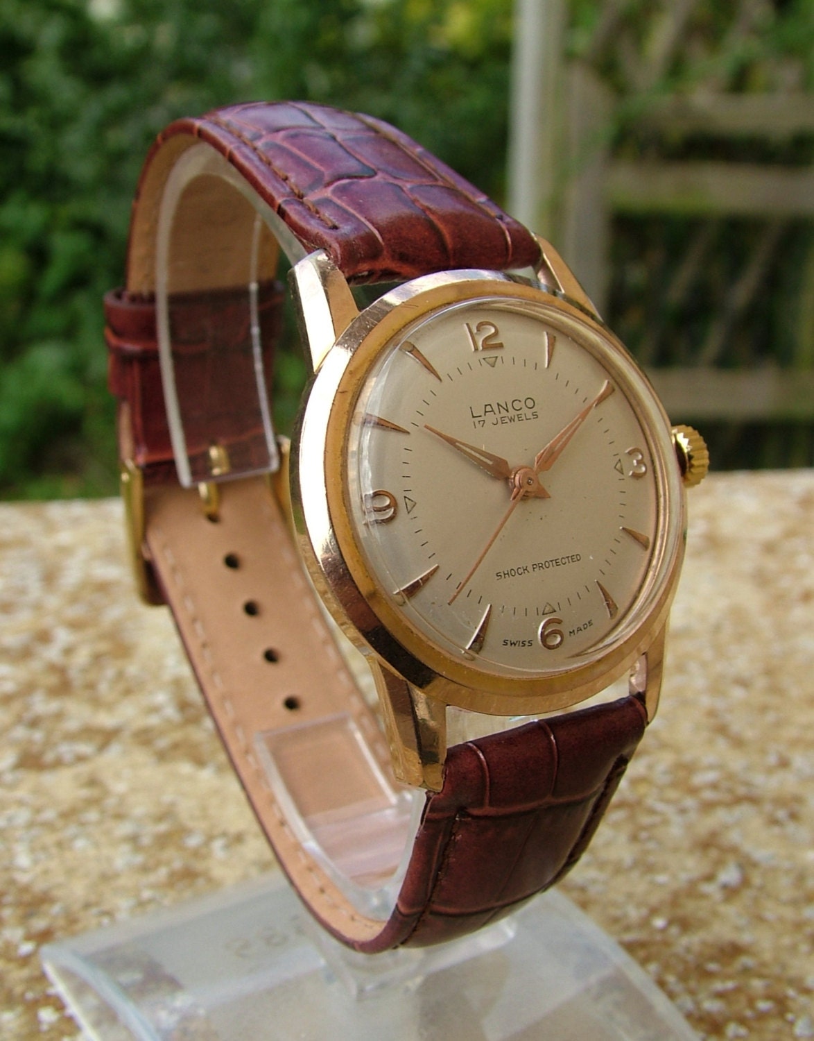 A vintage gents 1950s Lanco hand winding wrist watch – Haute Juice