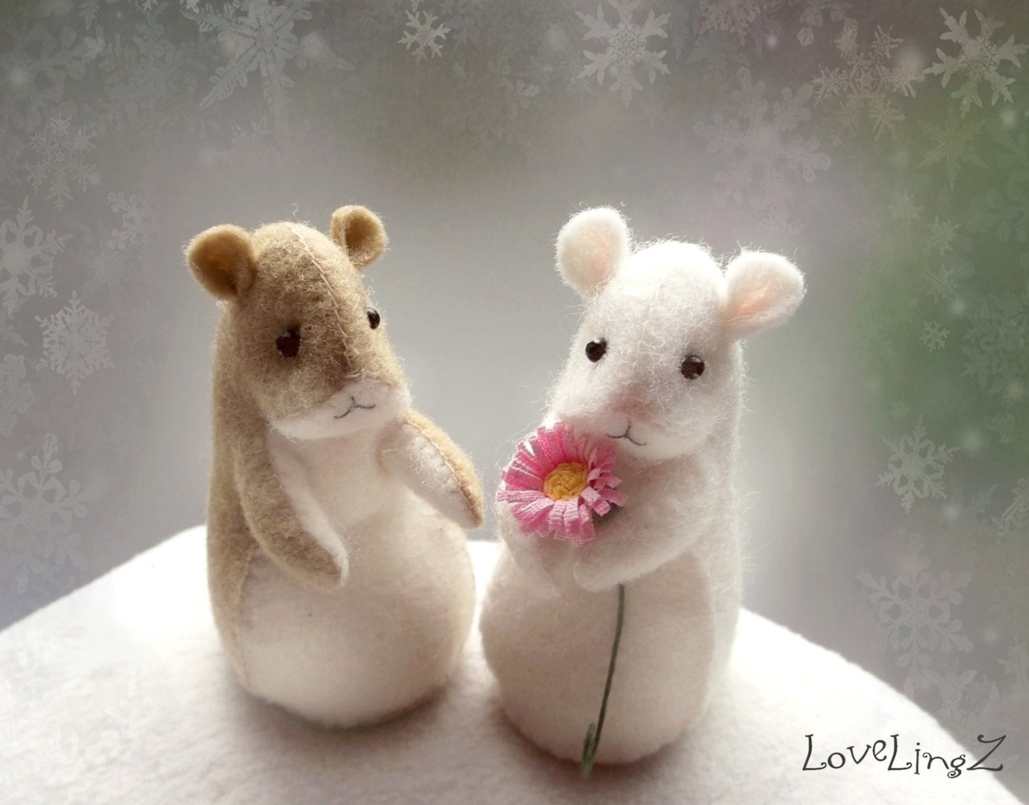 Pattern and Tutorial LoveLingZ Hamster felt sewing pattern