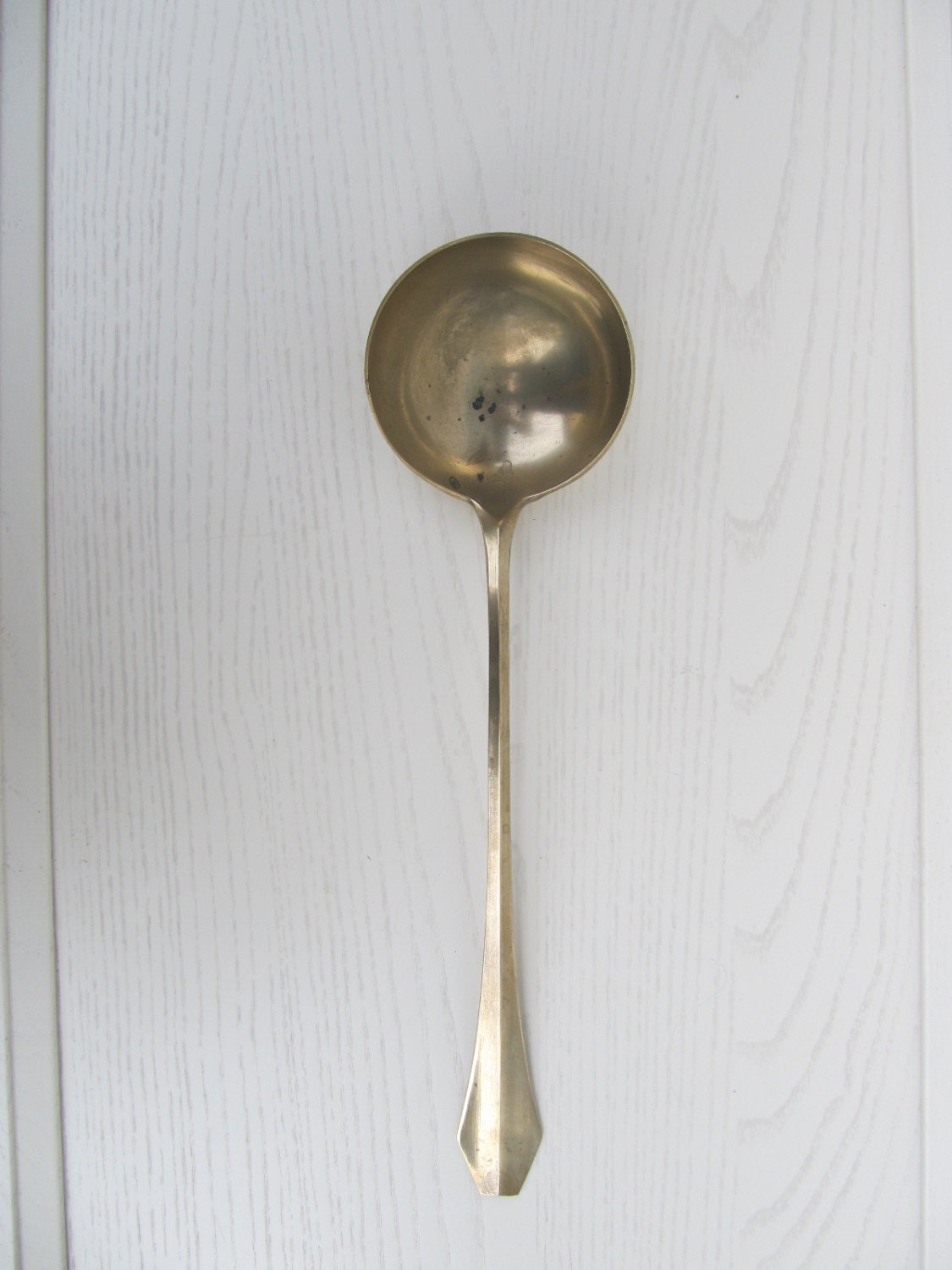 Antique Spoon Ladle, Silver Plated Ladle, Soup Ladle, Gravy ladle ...