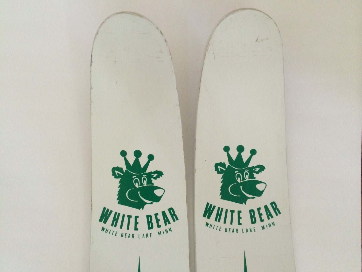 Vintage Water Skis / White Bear Water Ski Company / Rare Kelly