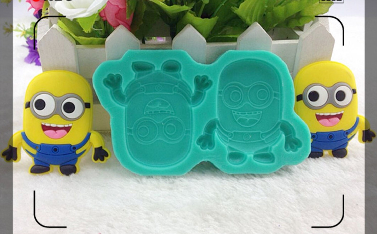 Minions cake mold Girl Minions Cookies Jelly mold Minion