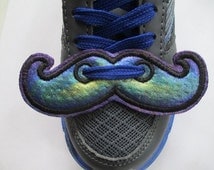 Unique mustache shoes related items | Etsy