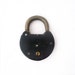 VINTAGE Wonderful Black Padlock with 2 Keys by TimeTripAndCo
