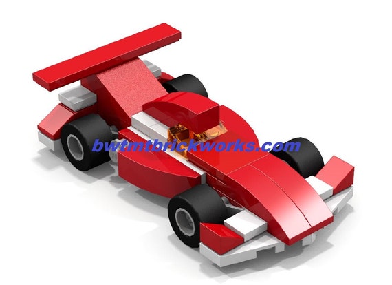 Items similar to Custom Designed Lego Mini Indy Race Car on Etsy