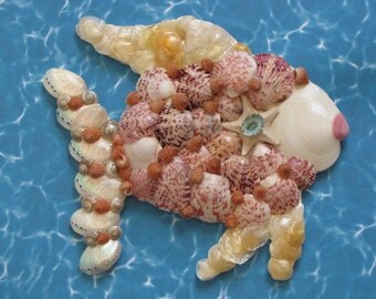 Seashell creations from the beautiful Florida by TheSleepySeahorse