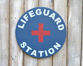 Lifeguard signs | Etsy