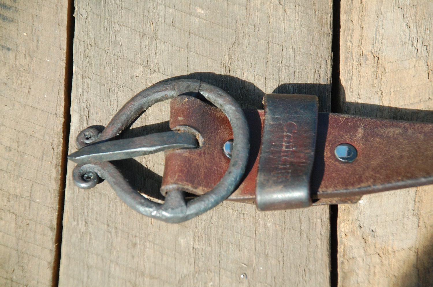 Belt Buckle Hand Forged