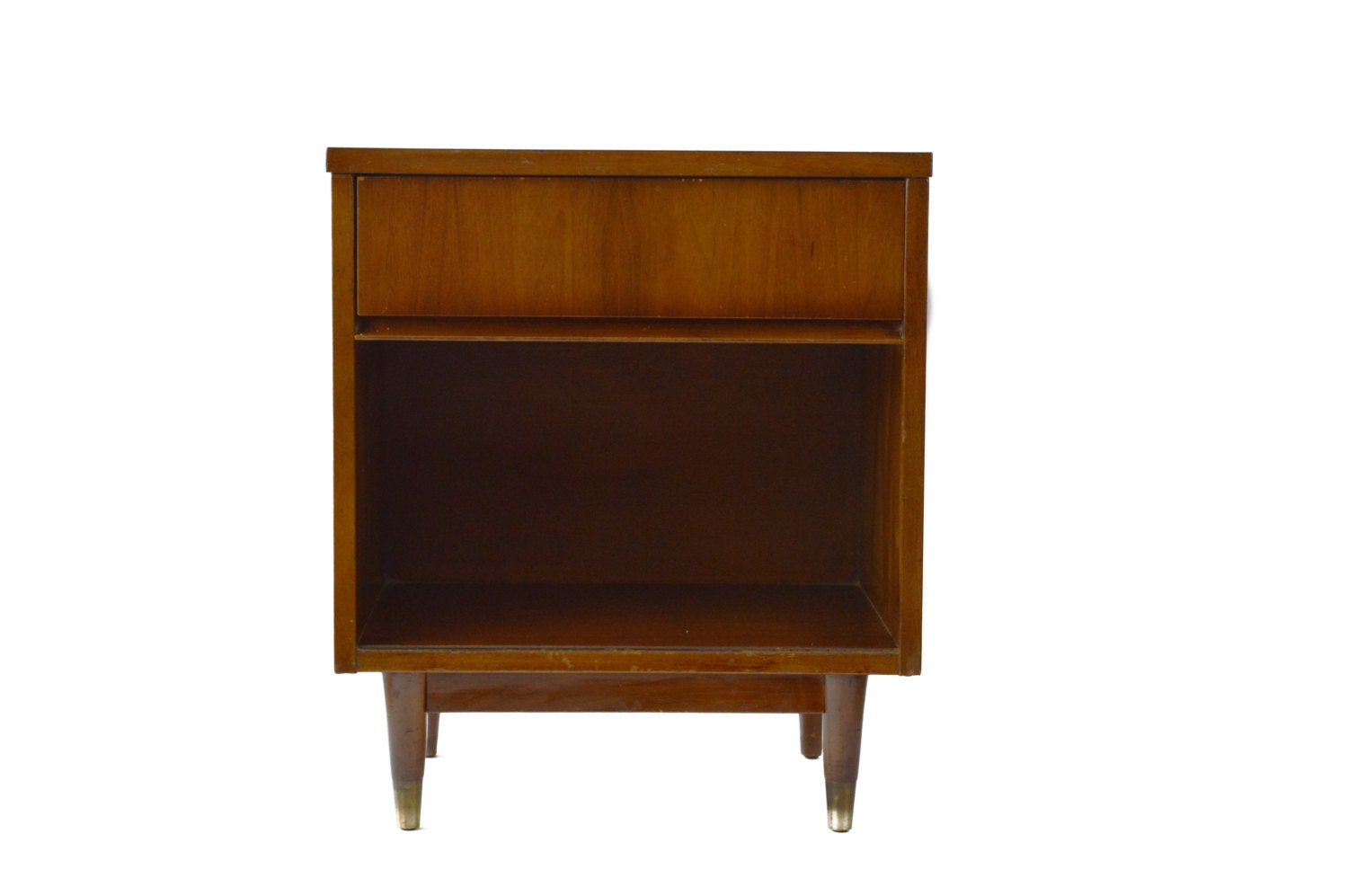 Mid Century Modern Nightstand: Side Table End Table MCM Bedside Table ...