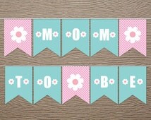 Popular items for mom to be banner on Etsy