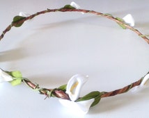 Unique calla lily hair related items | Etsy