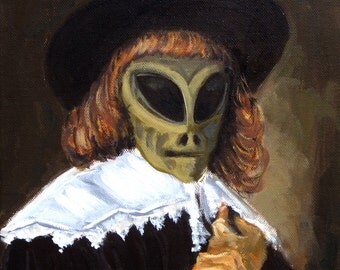 Alien art | Etsy