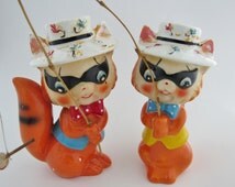 Popular items for raccoon figurine on Etsy