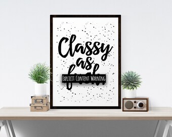 Classy wall art | Etsy