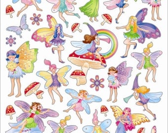 Fairy stickers | Etsy