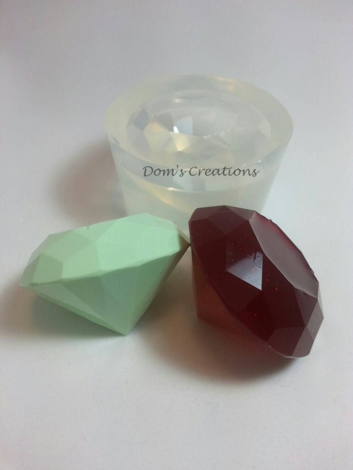 Large Diamond 3D Silicone Mold