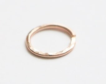 Rose gold nose ring | Etsy