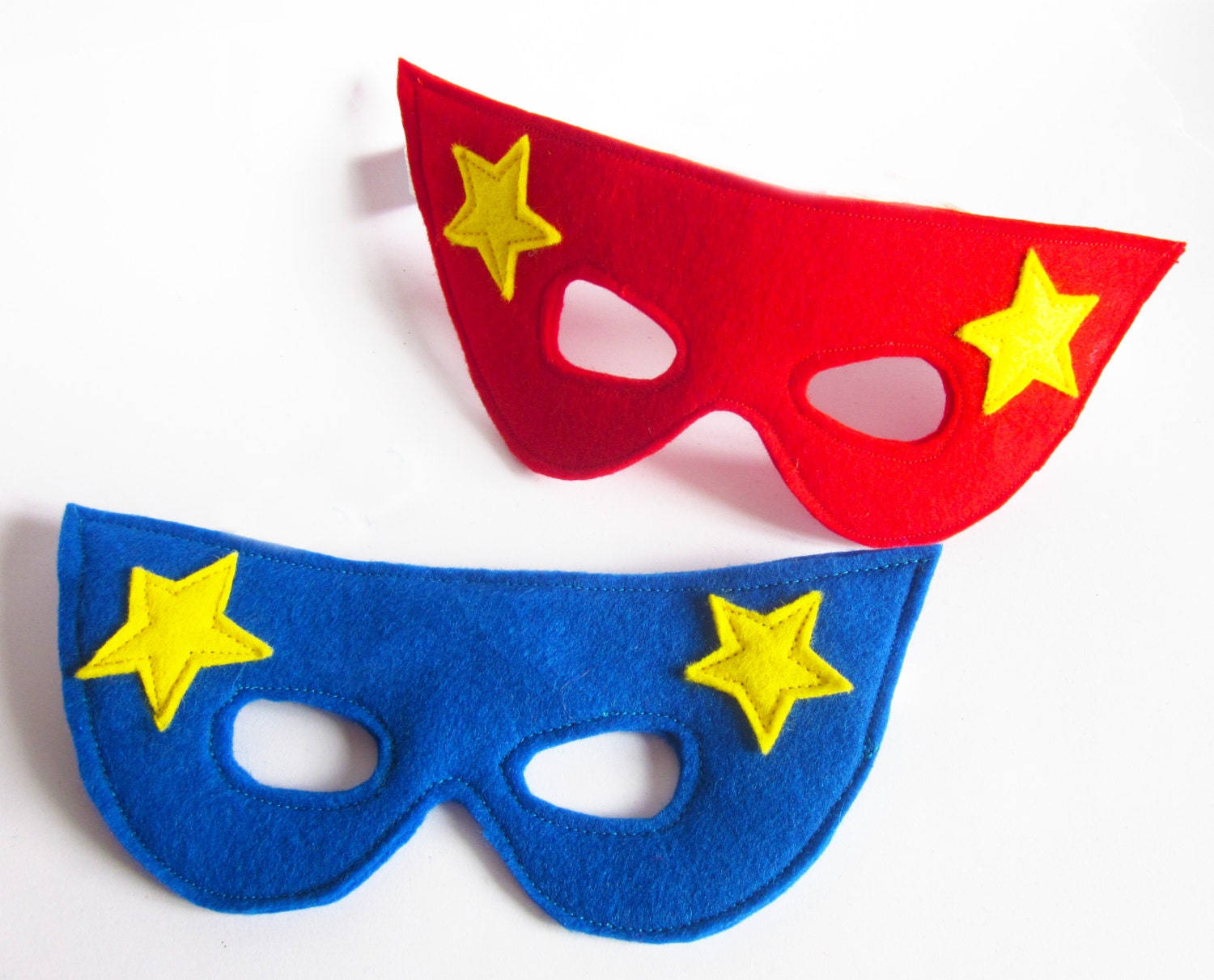 Superhero Mask Any Colour Felt Mask Superhero Party