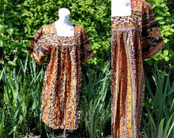 Earth tone dress | Etsy