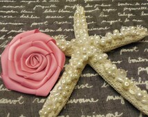 Popular items for pink ribbon roses on Etsy